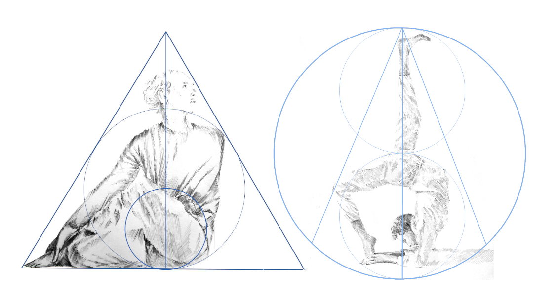 The harmonious yoga geometry of Heinz Grill – Yoga Drawings