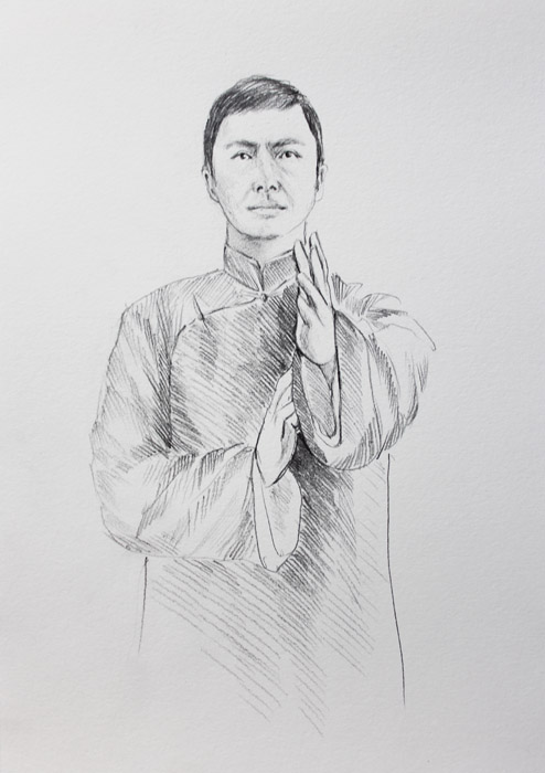 Martial Arts Drawings of Vincent Zhao and Donnie Yen Movies (Ip Man ...