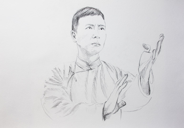 Martial Arts Drawings of Vincent Zhao and Donnie Yen Movies (Ip Man ...
